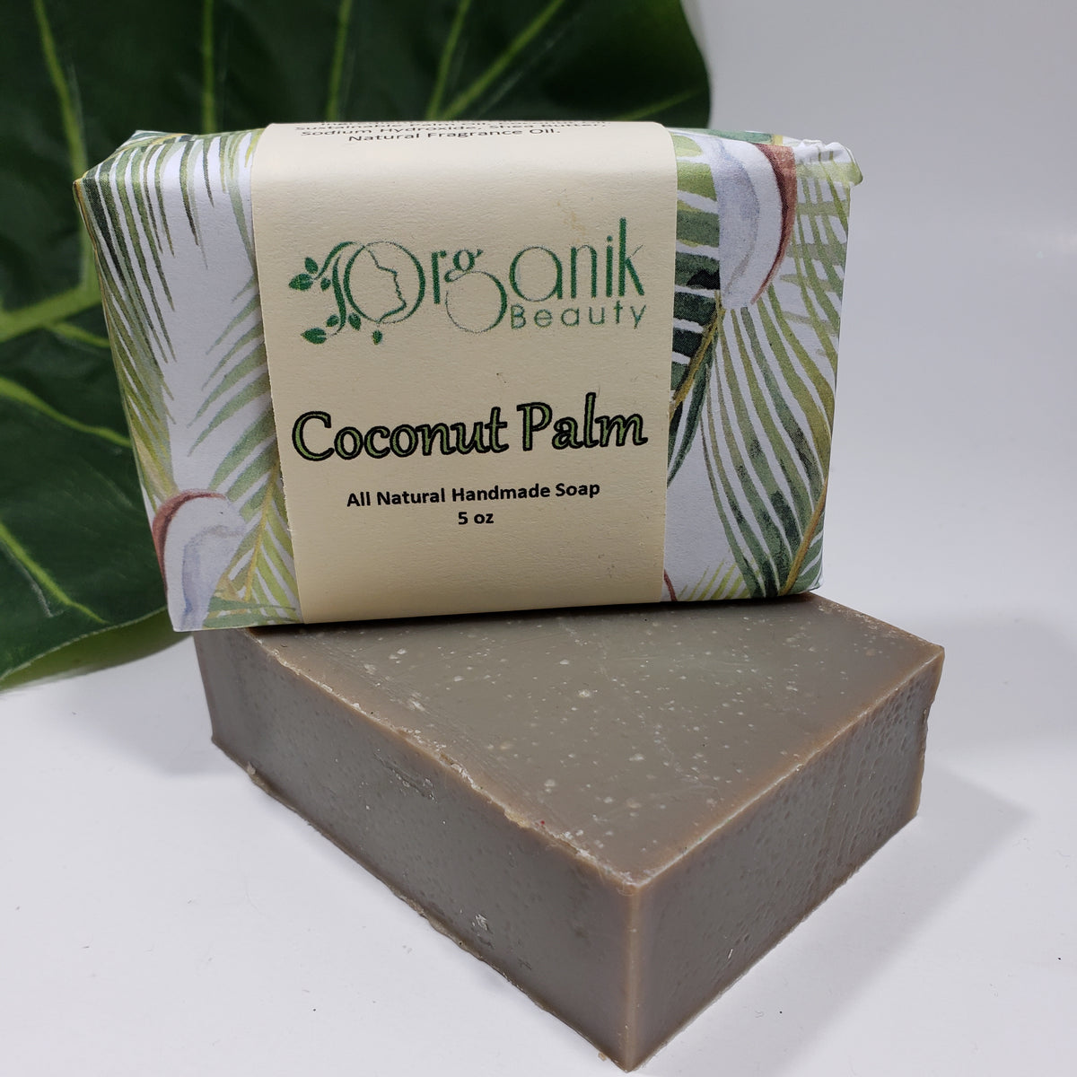 Coconut Palm All Natural Handmade Soap 5 oz | Organik Beauty